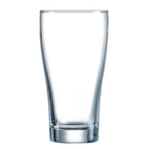 Beer Glass Conical 285ml - Breuers Hire